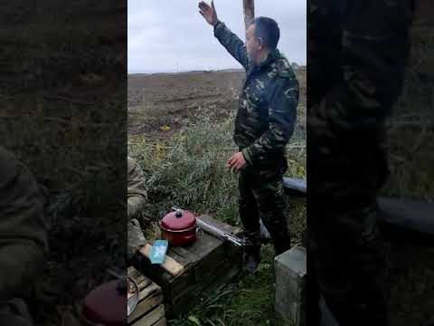 ağdam azad olunan gün. yenə də igid əsgərlərimizin yanındayığ