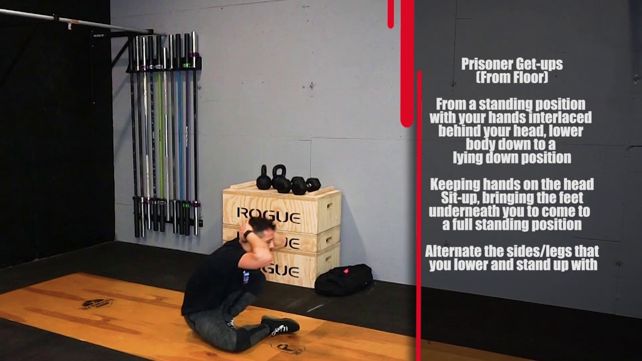 Prisoner Get-ups (from floor) - YouTube