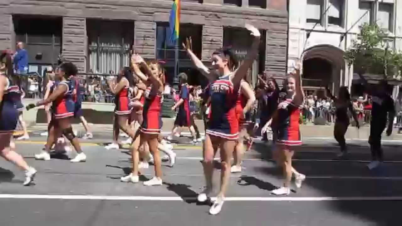 San Francisco Pride Parade 2014 Pride Cheerleading Association / Cheer ...