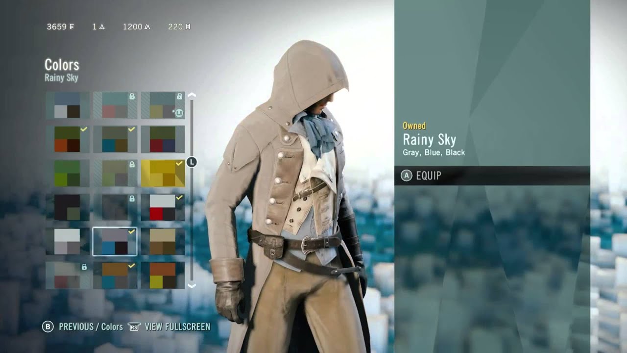 Assassin S Creed Unity Character Customization Youtube