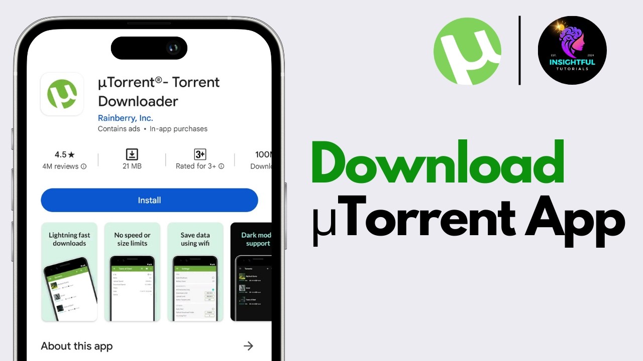 How To Download uTorrent on Mobile (2025) | Download uTorrent App ...