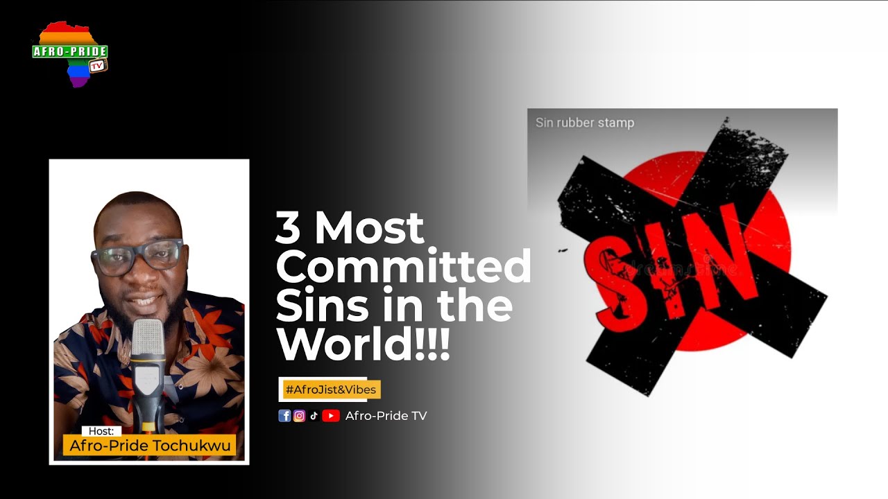 3 MOST COMMITTED SINS IN THE WORLD - YouTube