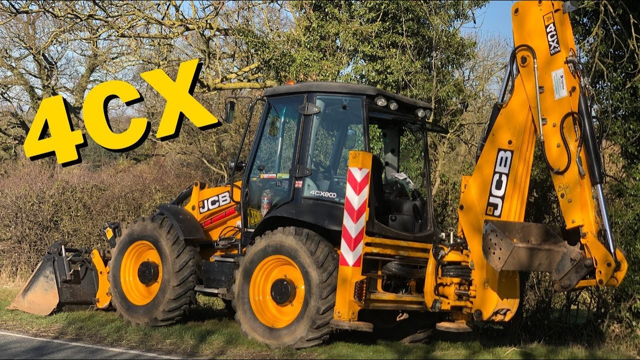JCB 4CX WASTEMASTER BACKHOE - YouTube
