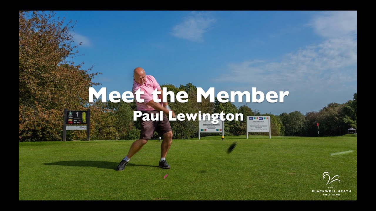 FHGC Meet the Member Paul Lewington - YouTube
