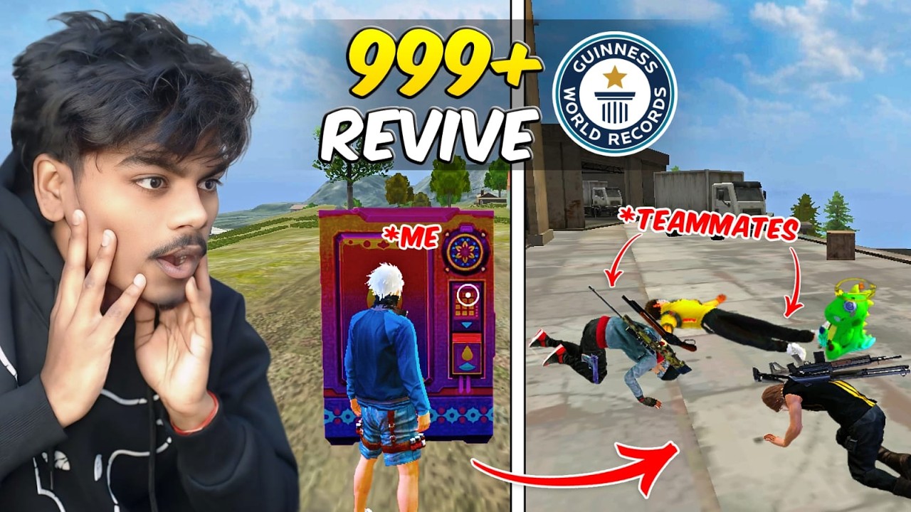 World Record: 999+ Revives in ONE Match 💀 - YouTube