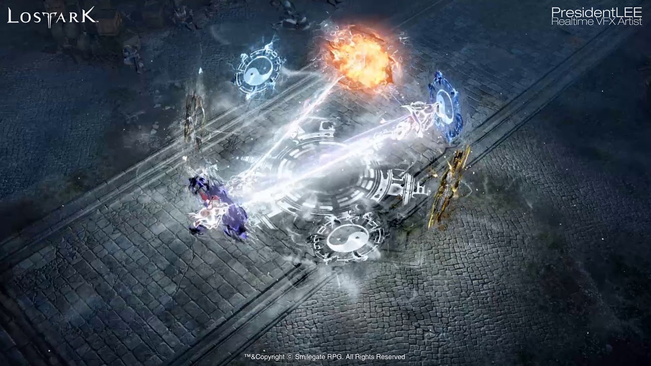 Lost Ark BattleMaster Skill FX - YouTube