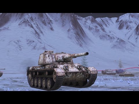 Vickers Light 105 7.6K DMG 4Kills World of Tanks Blitz - YouTube
