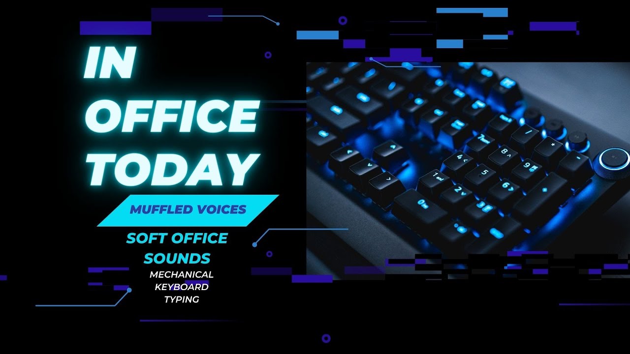 ASMR | muffled speaking | mechanical keyboard typing - YouTube