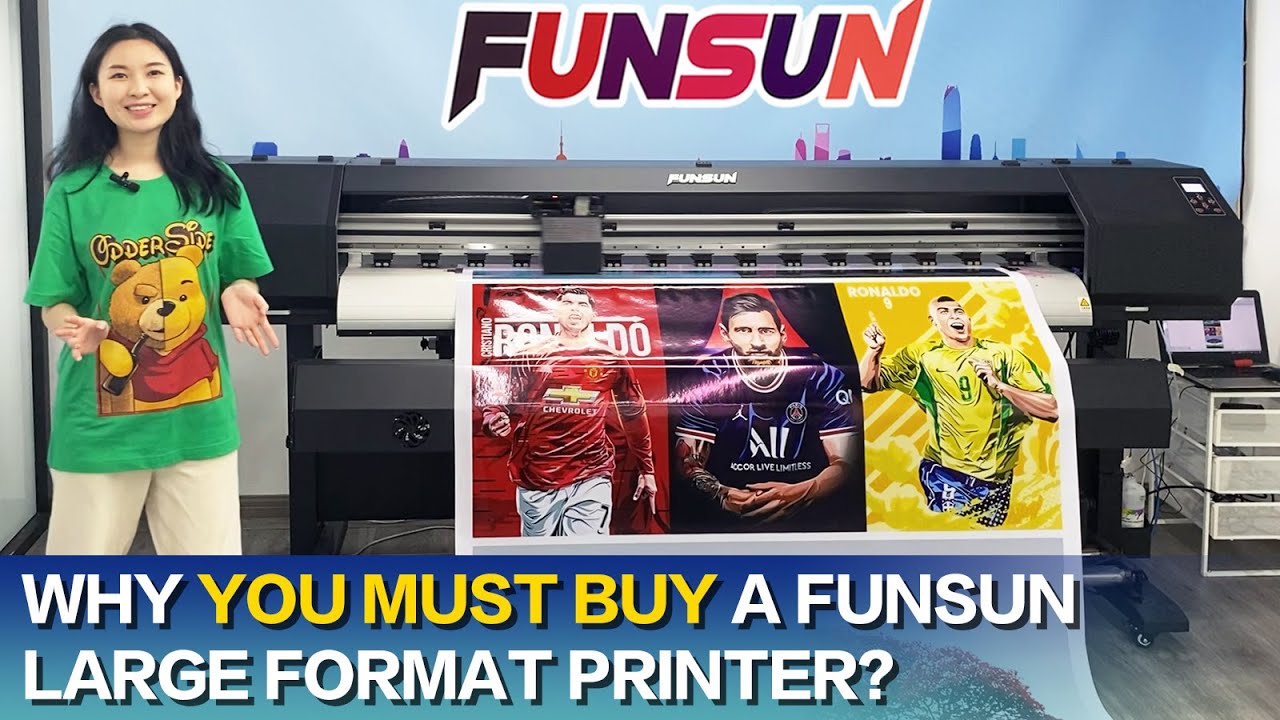 Why Must You Buy A Funsun Large Format Printer？ - YouTube