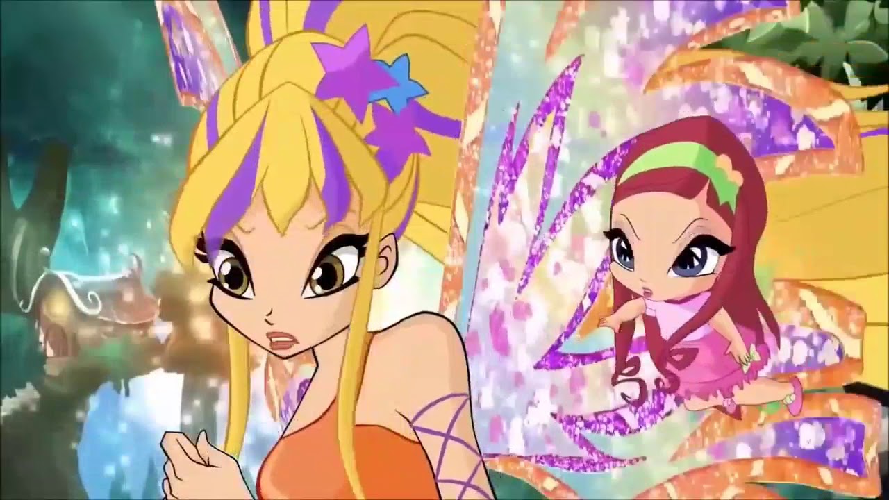Winx Club 6 - Temporada / Winx vs Trolls de Gloomy Wood. - YouTube