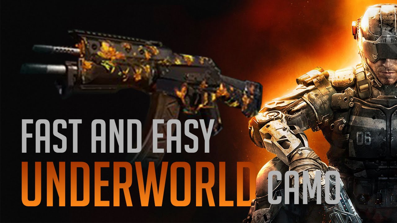 Black Ops 3 - Underworld Camo Guide (Tools of the Trade Contract) - YouTube