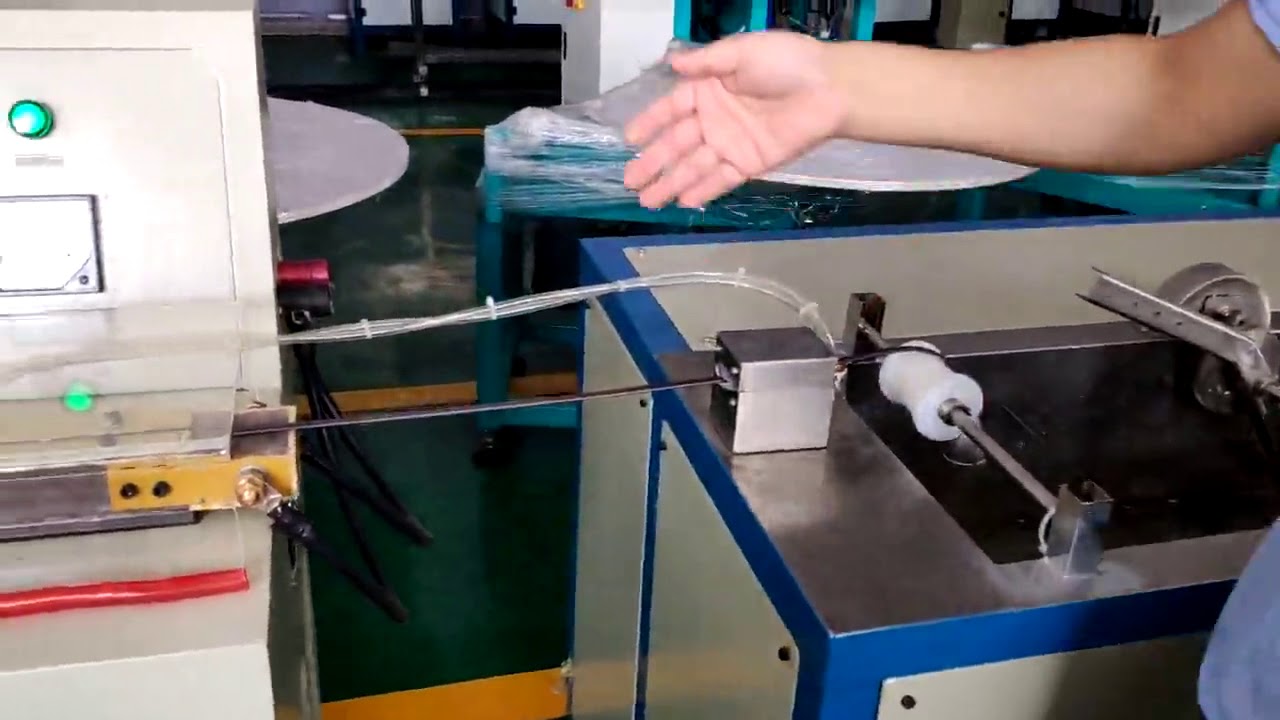 Magnetic strip extrusion line - YouTube