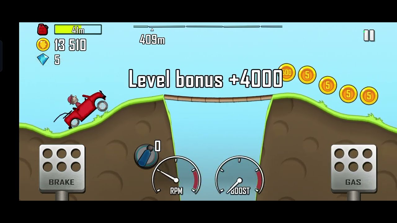 Hill Climb Racing- Gameplay First time in mobile /Part1 - YouTube