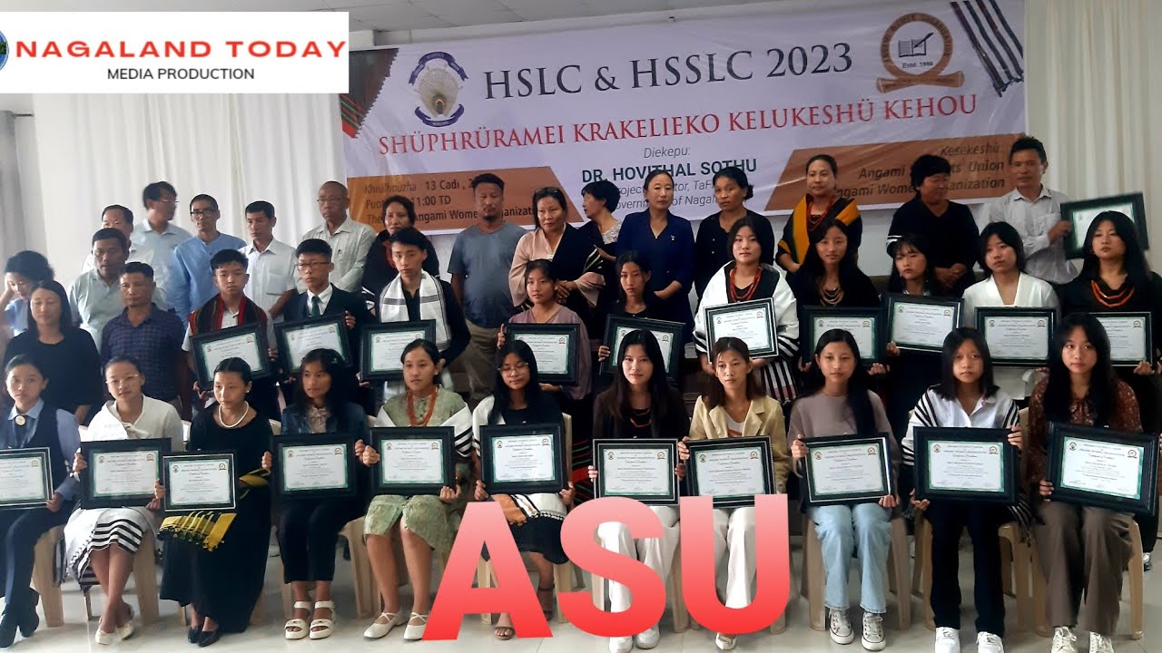 Felicitation of HSLC & HSSLC toppers 2023 | Angami Community ...