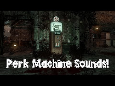 COD Zombies: Perk Machine Sounds - YouTube