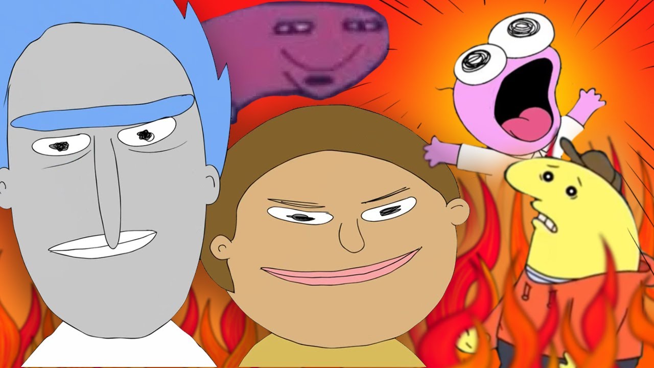Rick and Morty KILL the Smiling Friends - YouTube