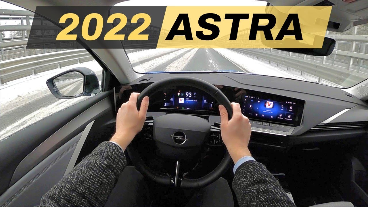 2022 Opel Astra POV Drive In Snowy conditions (Binaural Audio) - YouTube