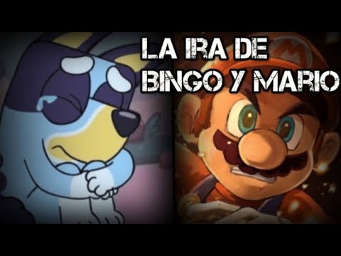 CREEPYPASTA BLUEY + SÚPER MARIO BROS + GRIZZY AND THE LEMMINGS (LA IRA ...