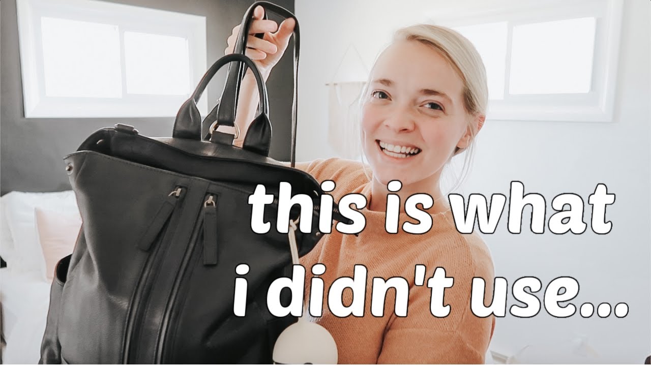 What I Actually Used in my Hospital Bag || Chatty Video - YouTube