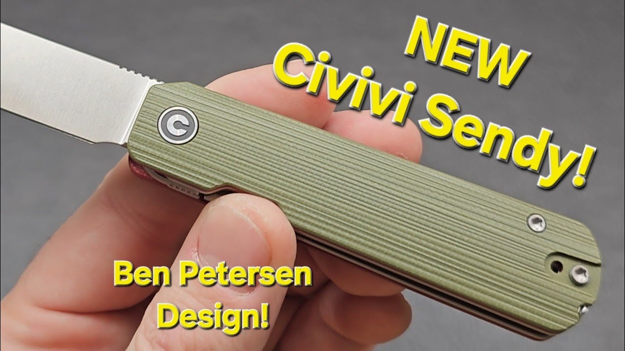 New Ben Petersen Design From Civivi! Sendy! - YouTube