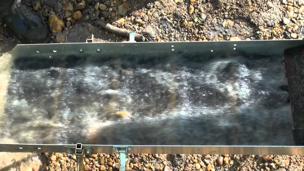 Sluice Mat - YouTube