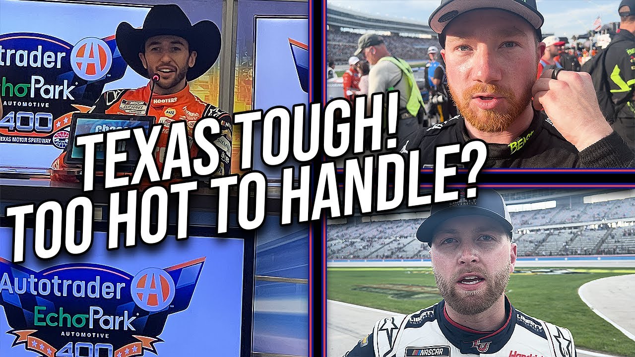Was Texas Too Tough to Handle? | CHASE ELLIOTT WINS! | Tyler Reddick & William Byron Interview ...