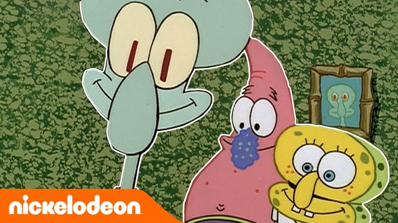 SpongeBob Kanciastoporty | Dzień na Opak | Nickelodeon Polska - YouTube