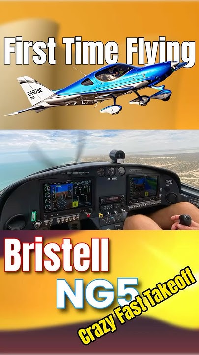 First Time Flying Bristell NG5 - YouTube