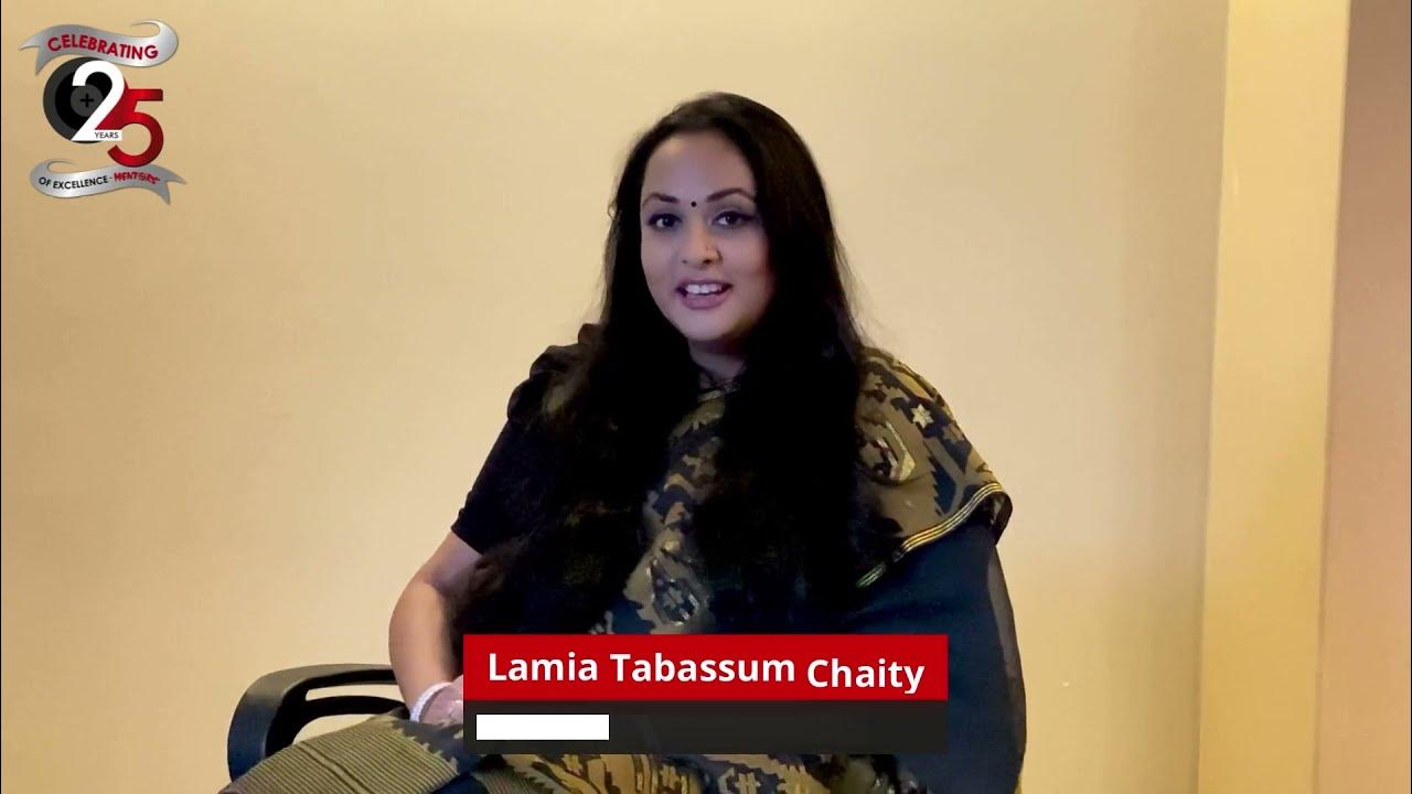 25th Anniversary wish from Lamia Tabassum Chaity! - YouTube
