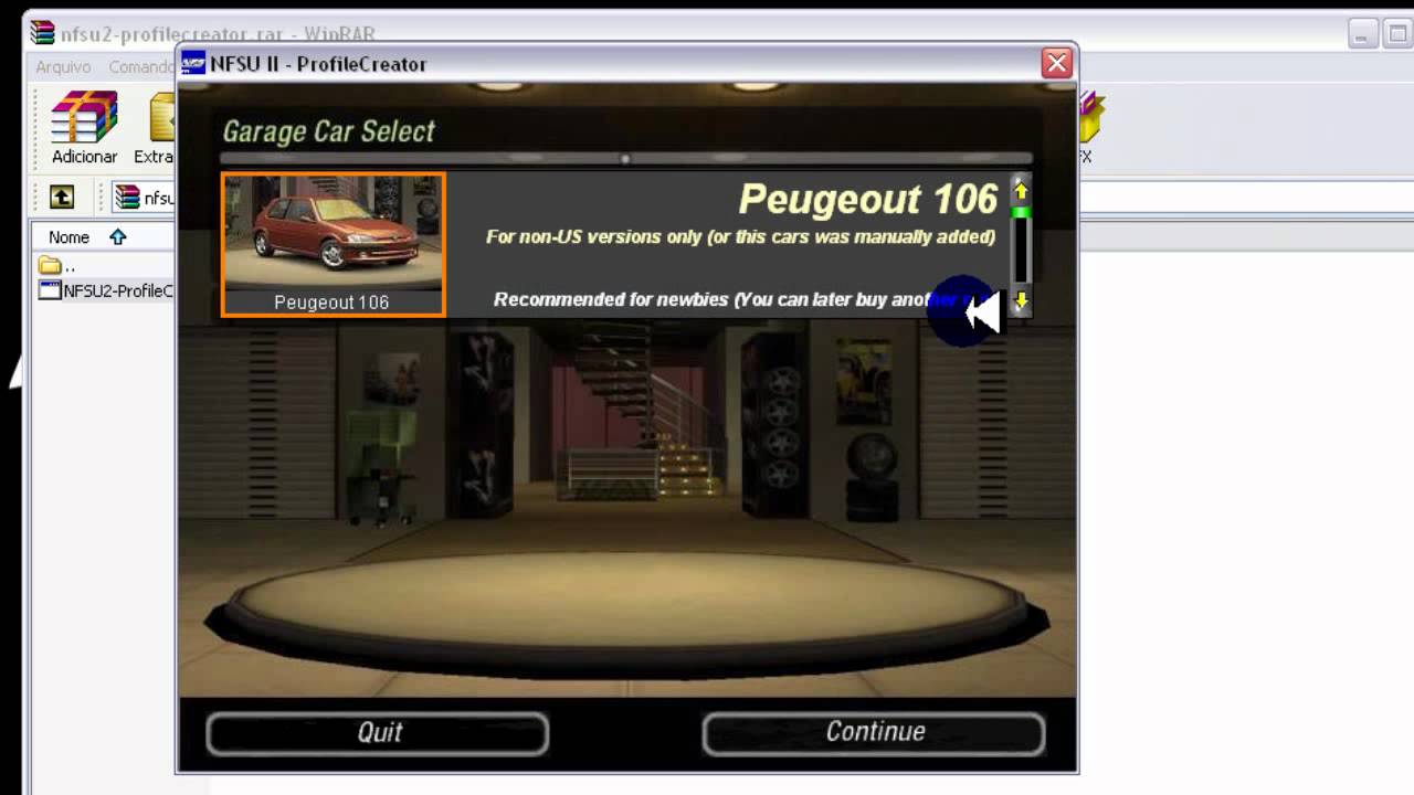Nfsu2 Profile Creator Criador De Perfil-mixmods