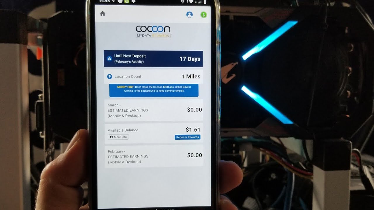 Cocoon My Data Rewards App Review | Earn Passive Income | Multiple Ways ...