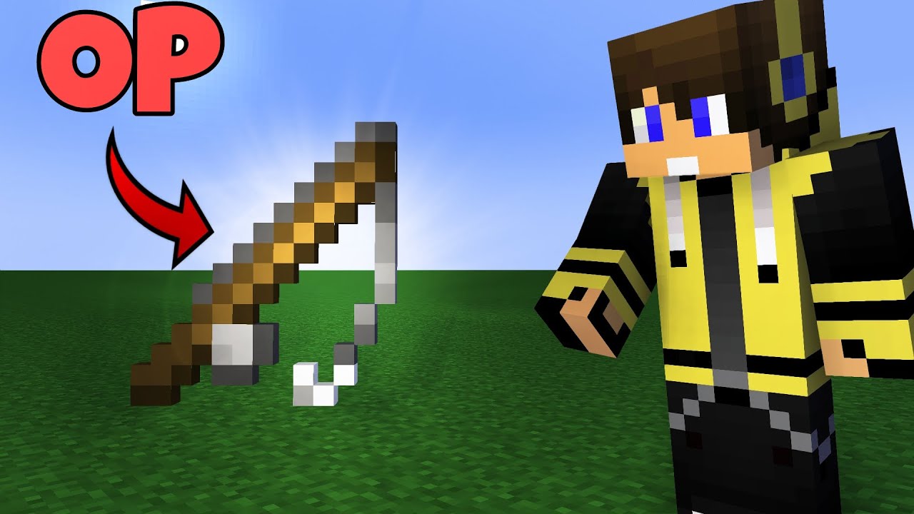 Minecraft But......... Fishing Rods Are Too OP 🤯 - YouTube