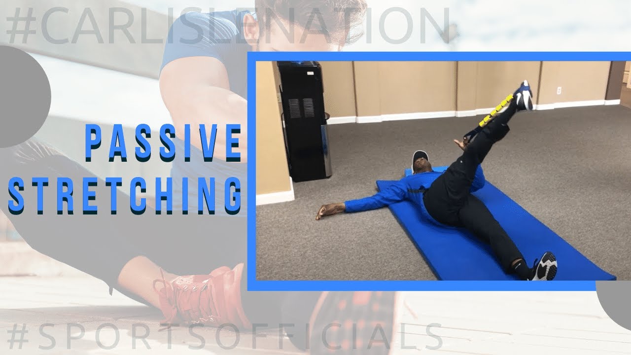 PASSIVE STRETCH - HOW TO FOR SPORTS OFFICIALS - YouTube