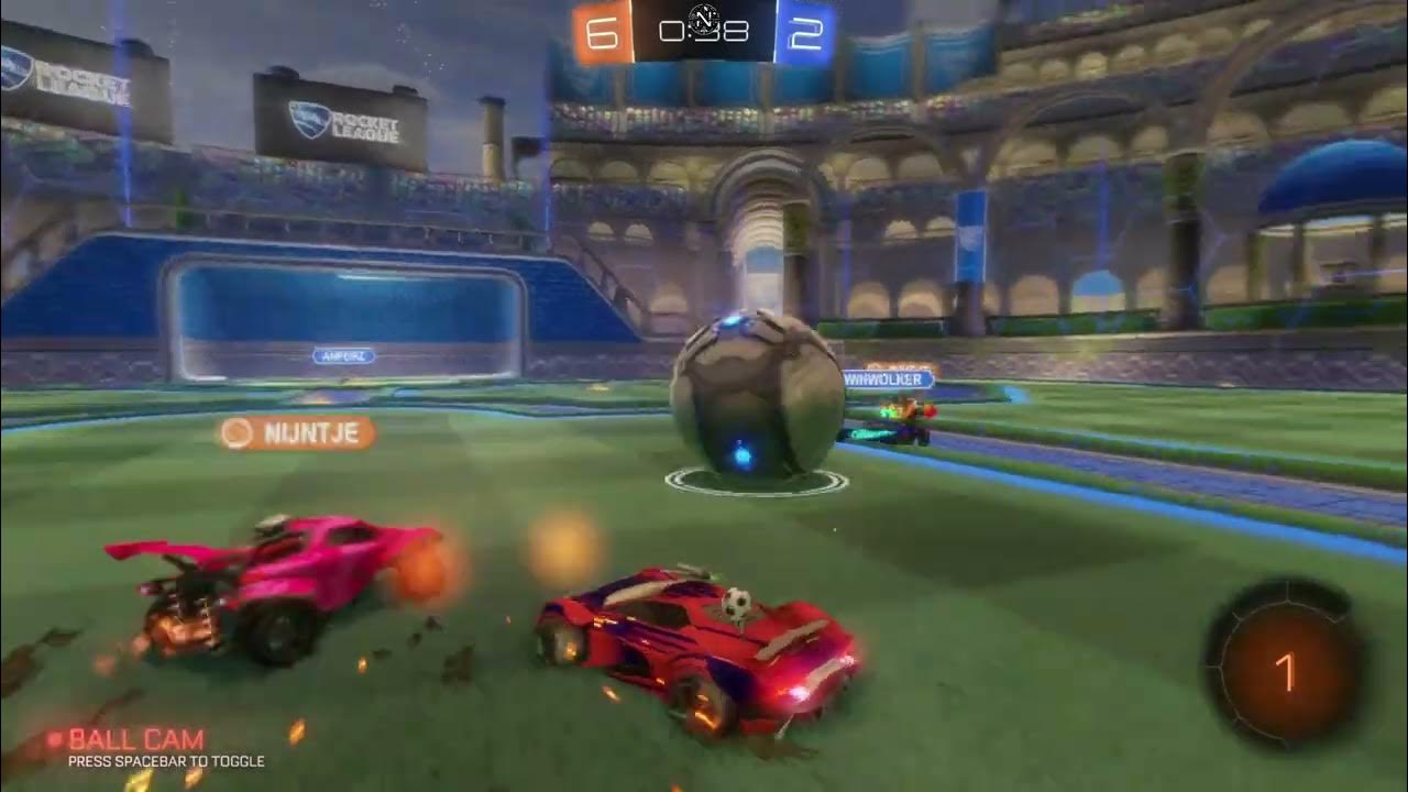 crazy Rocket League 3v3 HAUNTED HEATSEEKER - YouTube