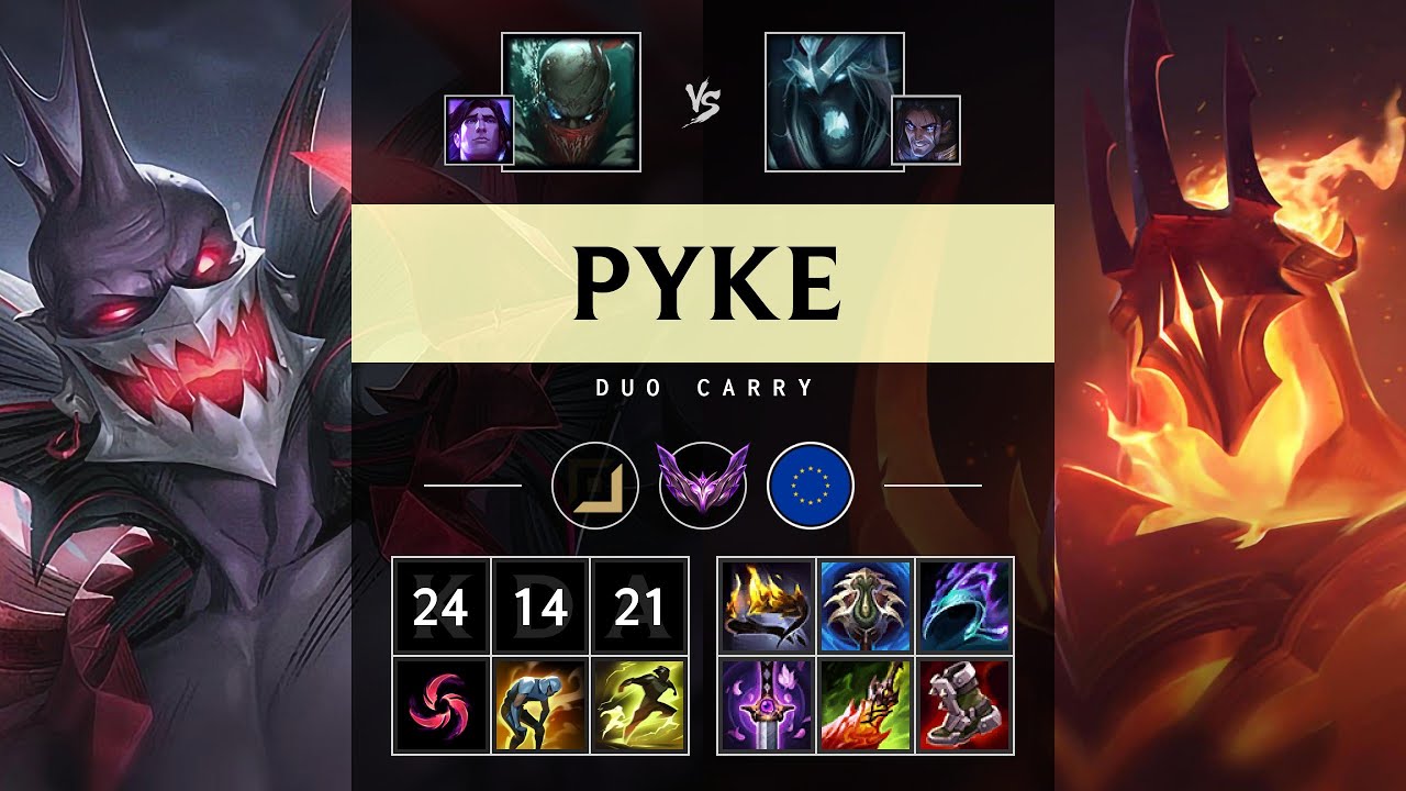 Pyke ADC vs Karthus - EUW Master Patch 25.17 - YouTube