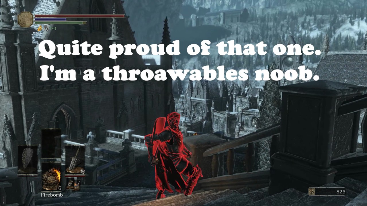 DS3 - What Cathedral knight greatsword does to people. - YouTube