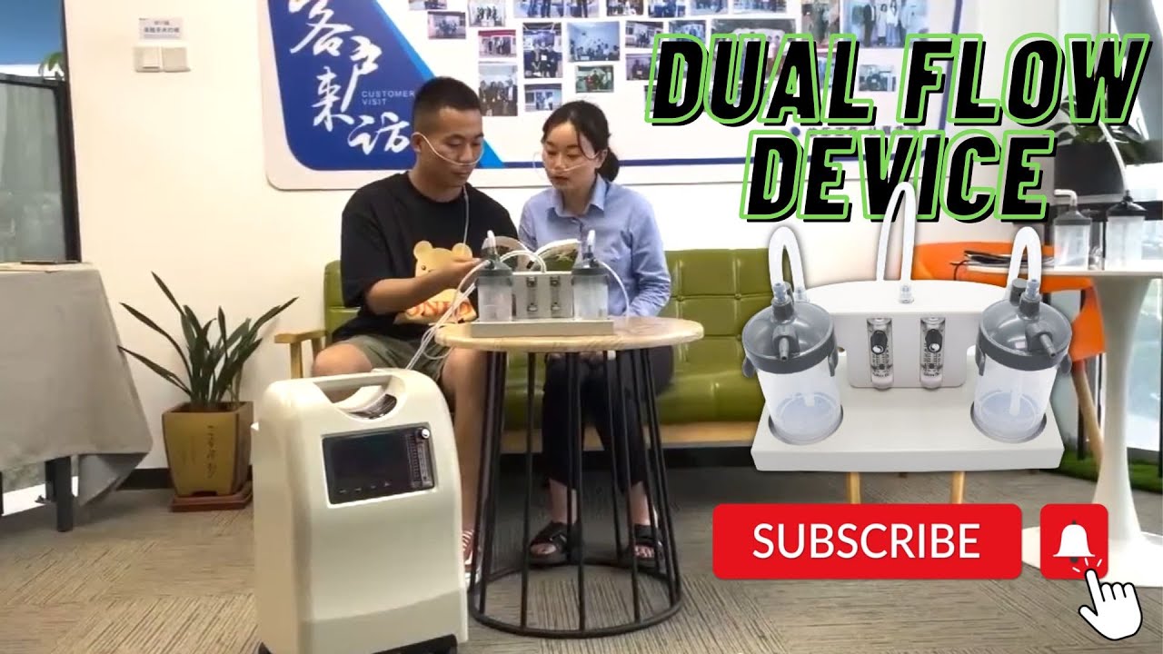 How To Use Dual Flow Oxygen Concentrator( Dual Flow Device)（2021） - YouTube