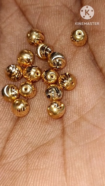 C.Cutting Gold Ball design !! #gold #shorts - YouTube