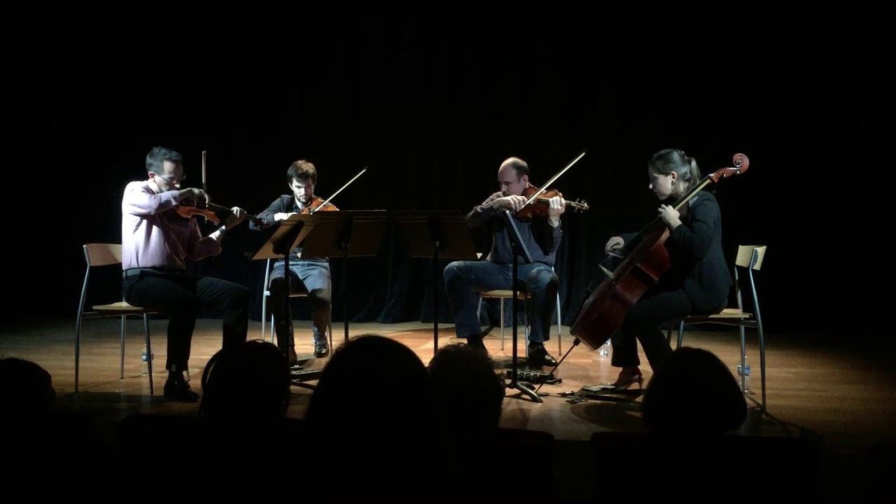 PHILIP GLASS. SEVEN STRING QUARTETS by TANA QUARTET - YouTube