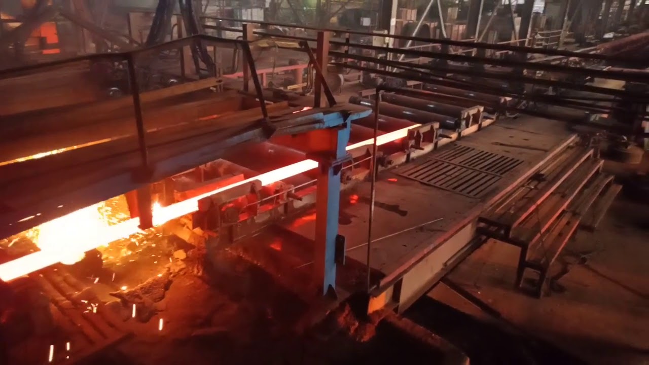 PRODUKSI BESI BAJA.BILLET - YouTube