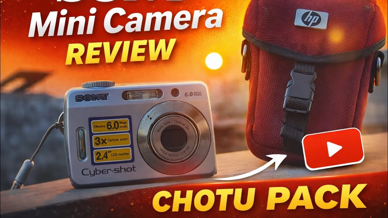 Old Sony Mini Camera Review | Chotu Pack Camera Test 📸 #sony # ...
