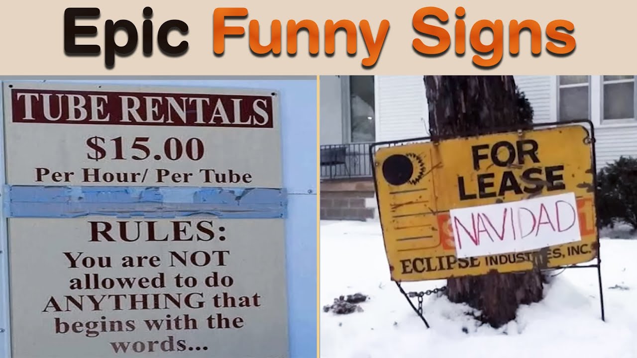 Epic Funny Signs Compilation to Make Your Day Brighter ☀️ || Sign Hub ...