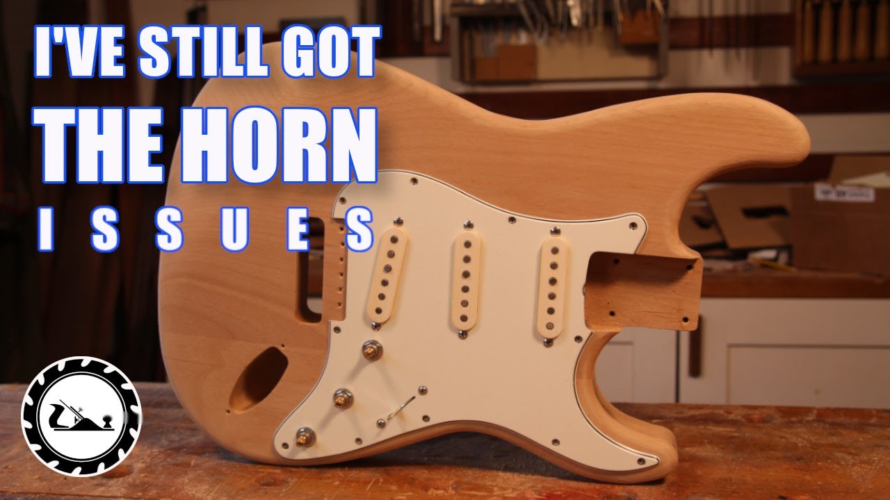 Stratocaster build Episode 17, body finish sanding. - YouTube