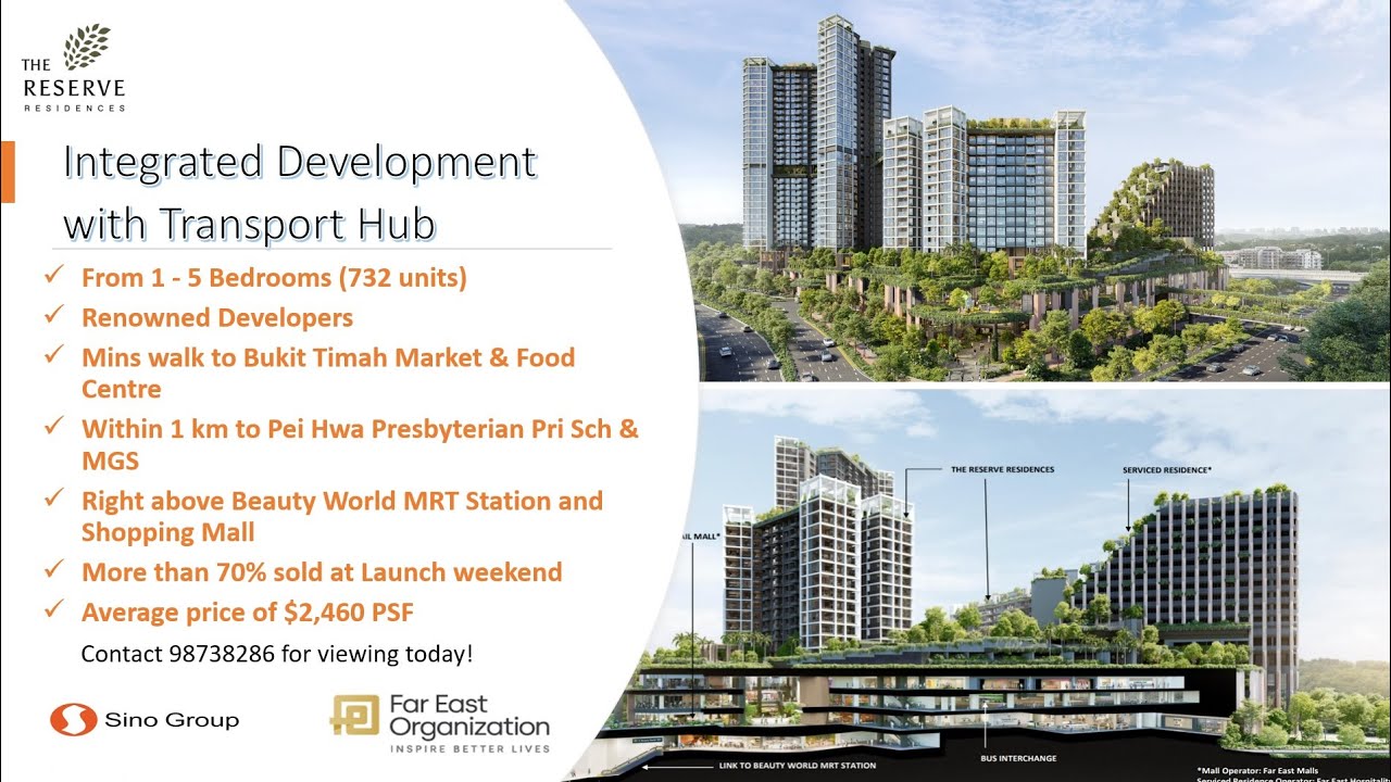 The Reserve Residences - Integrated Development with Transport Hub ...
