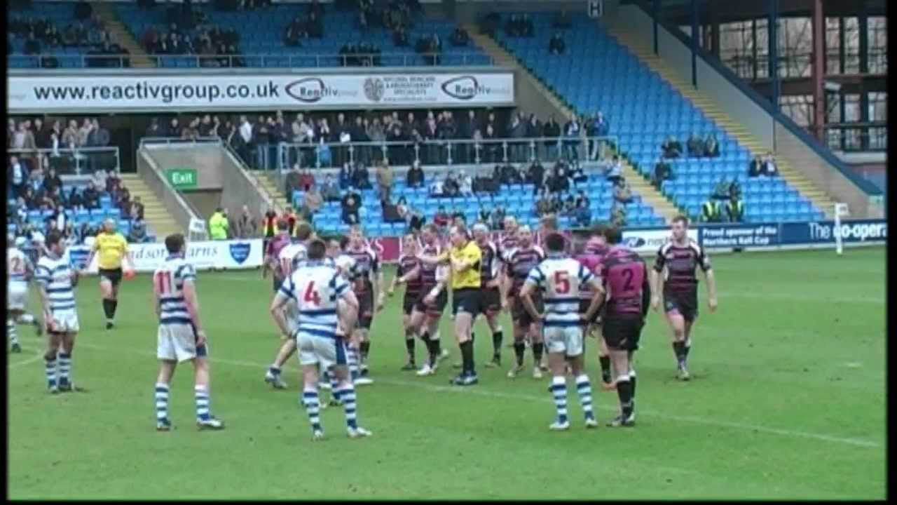 Fev Rovers TV - Halifax 32 Featherstone 34 (Northern Rail Cup 2012 ...