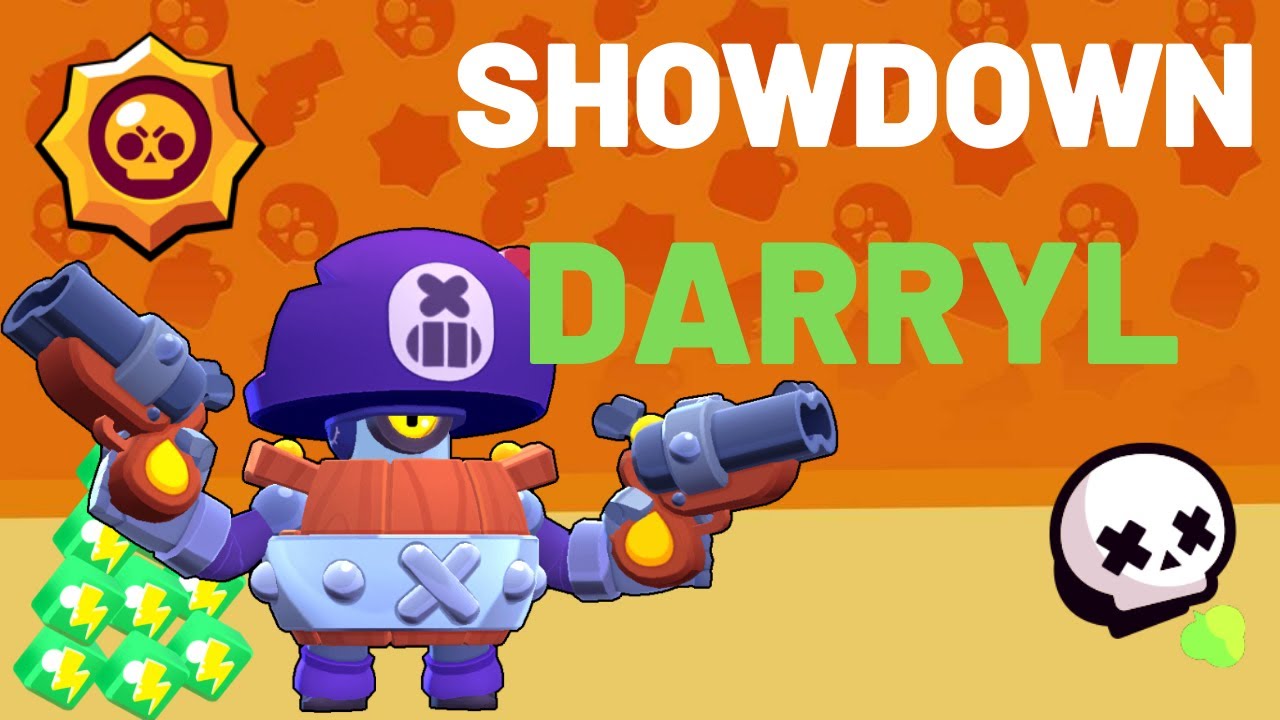 Brawler DARRYL SOLO SHOWDOWN | Brawl Stars DARRYL - YouTube