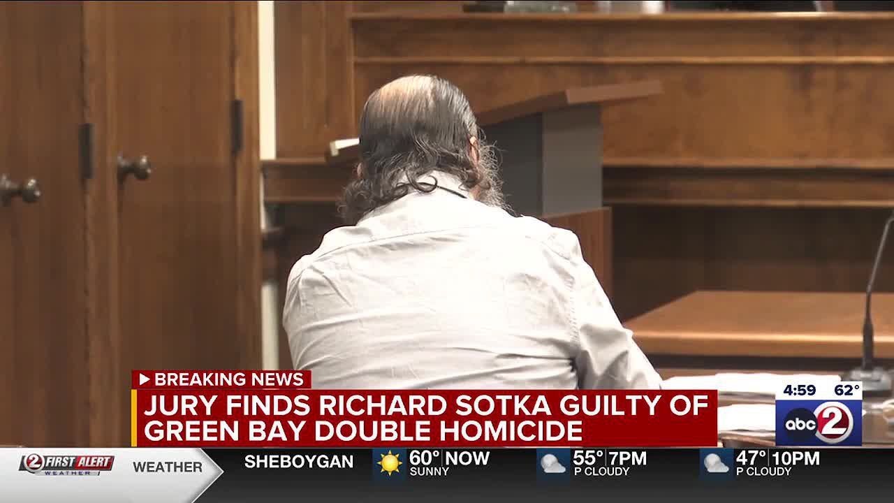 Richard Sotka found guilty in Green Bay double homicide case - YouTube