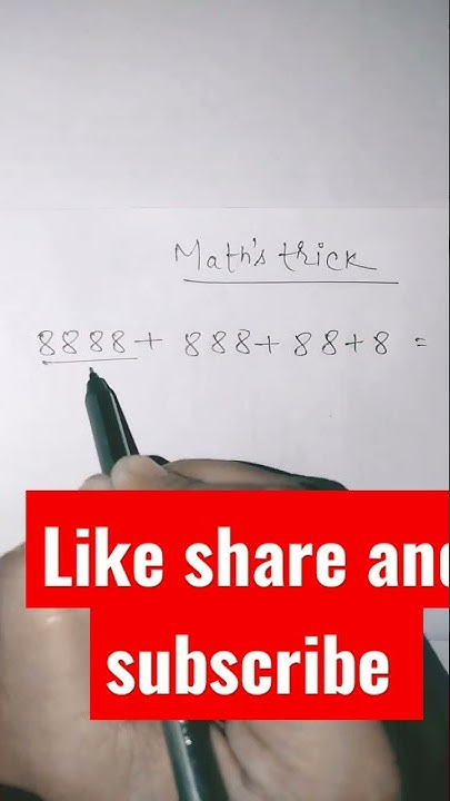 Maths short trick.addition. - YouTube