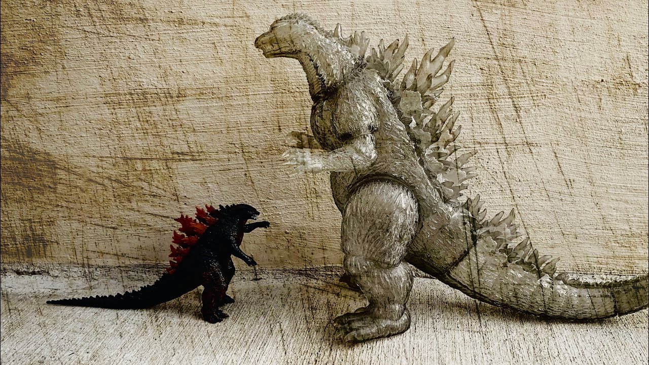 GODZILLA 2019 VS GHOST GODZILLA 2000 (Short Film) - YouTube