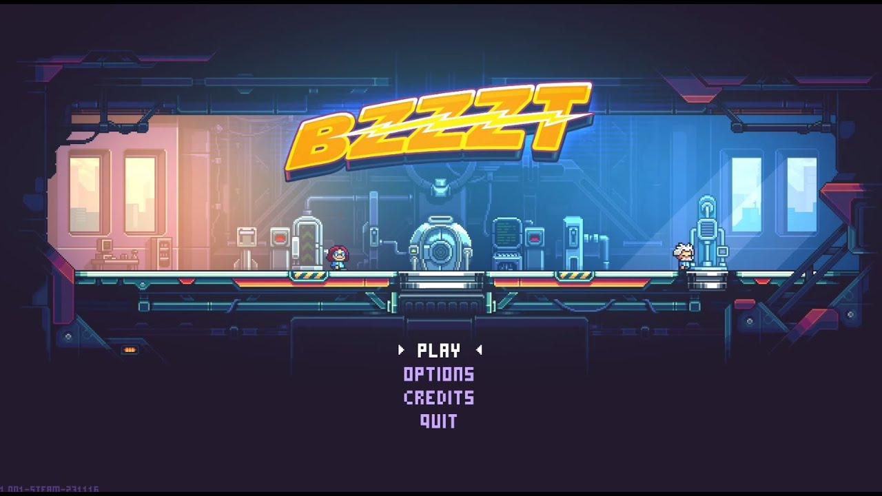 Bzzzt - superb retro platformer with great pixel art - YouTube